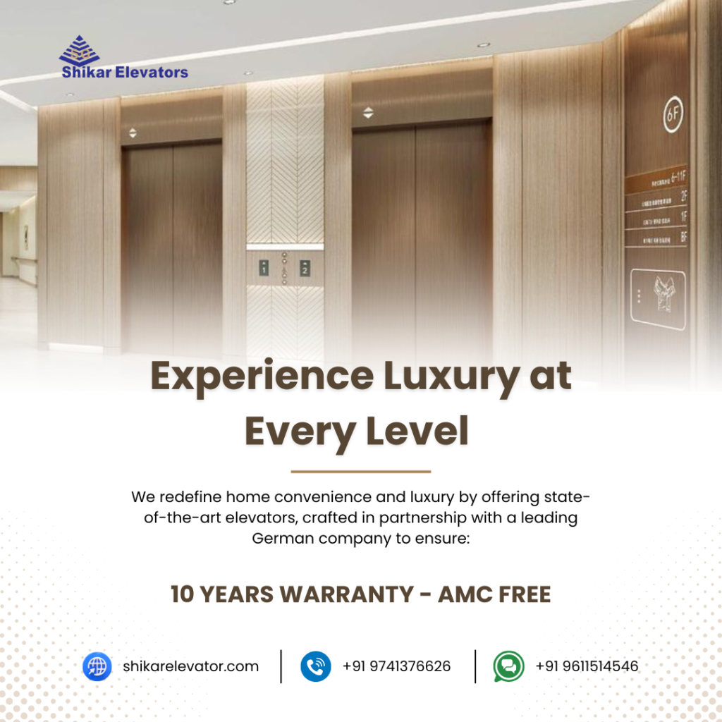 Best Home Elevators in Bangalore - Experience Luxury at Every Level with Shikar Home Elevators.