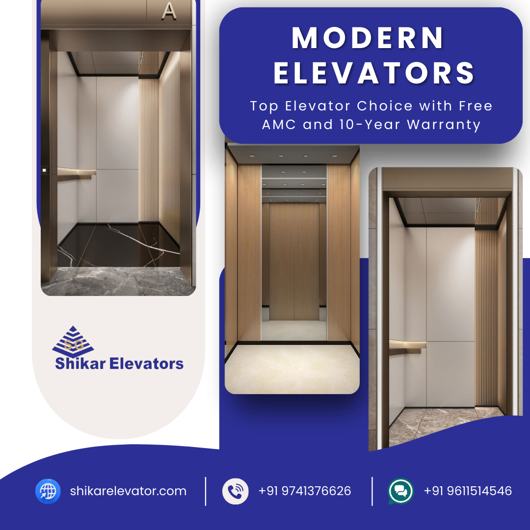 Top Elevator Choice with Free AMC and 10-Year Warranty – Shikar Elevators