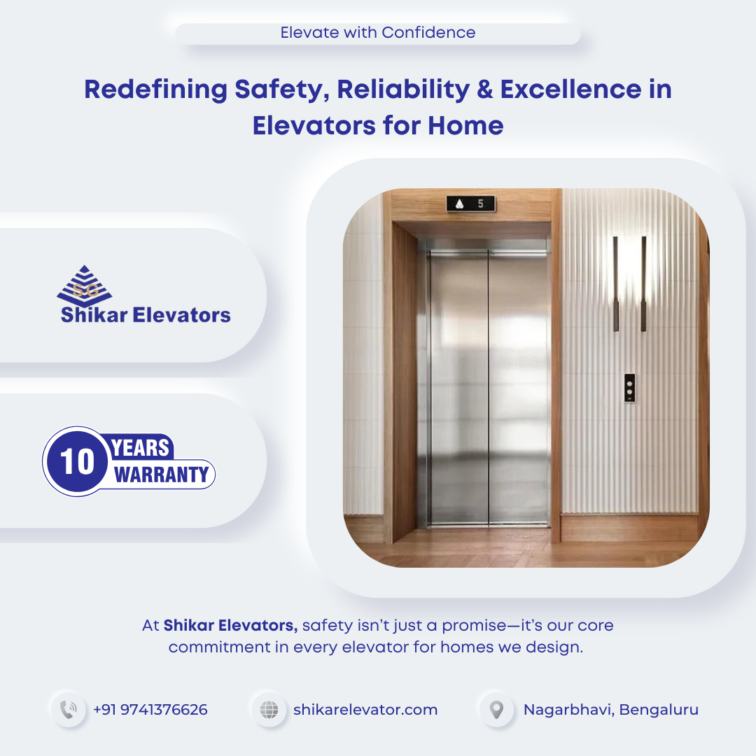 Best Elevator for Home - Redefining Safety, Reliability & Excellence in ...