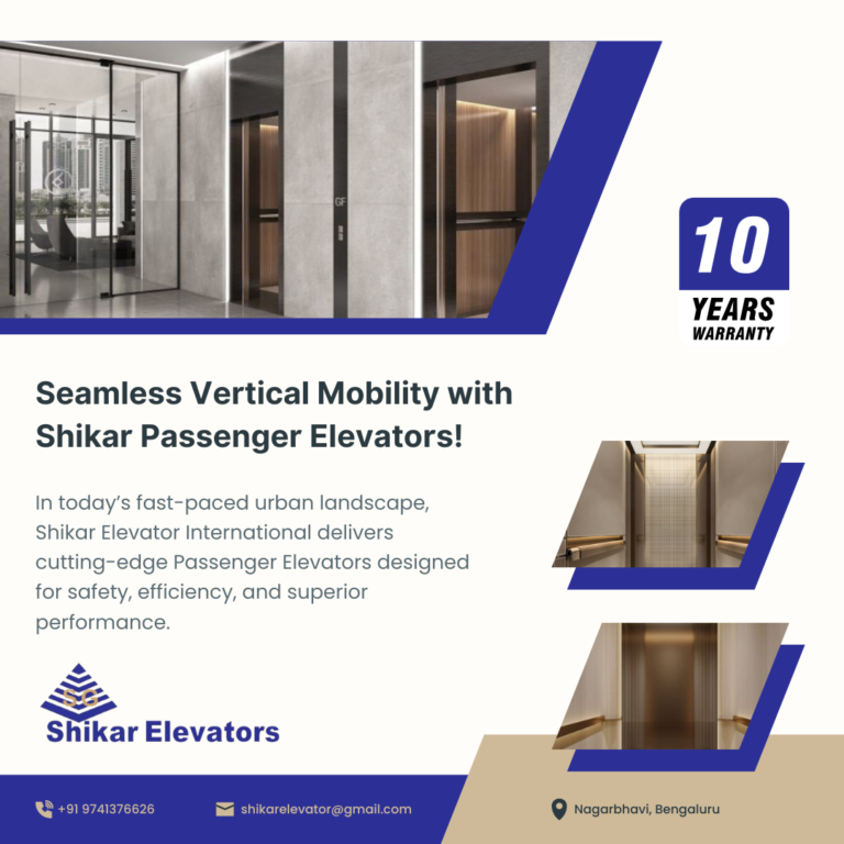 Passenger Elevator Manufacturers in Bangalore - Seamless Vertical ...
