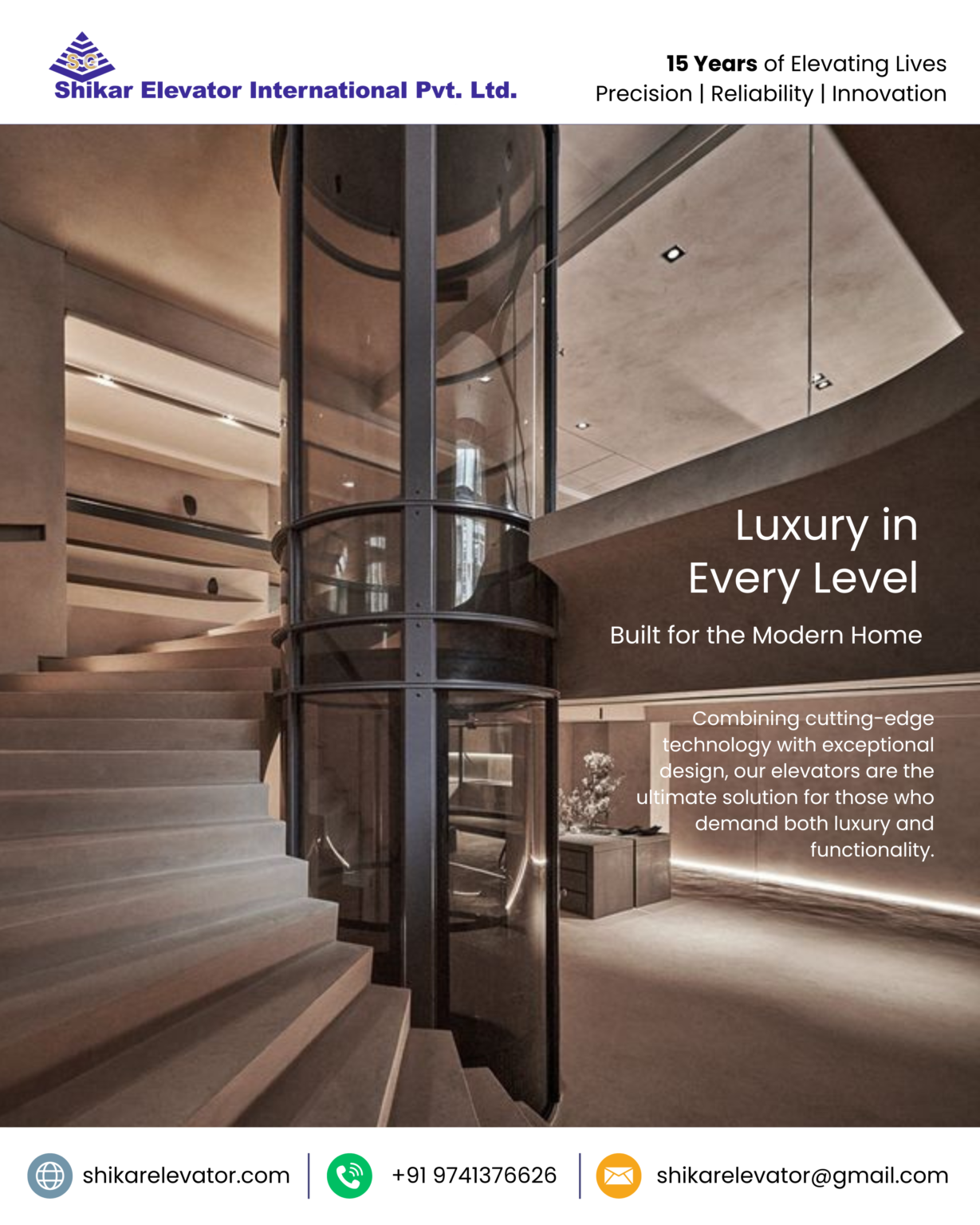 Premium Home Elevators in Bangalore – The Leading Choice for Elevating Your Home with Shikar ...