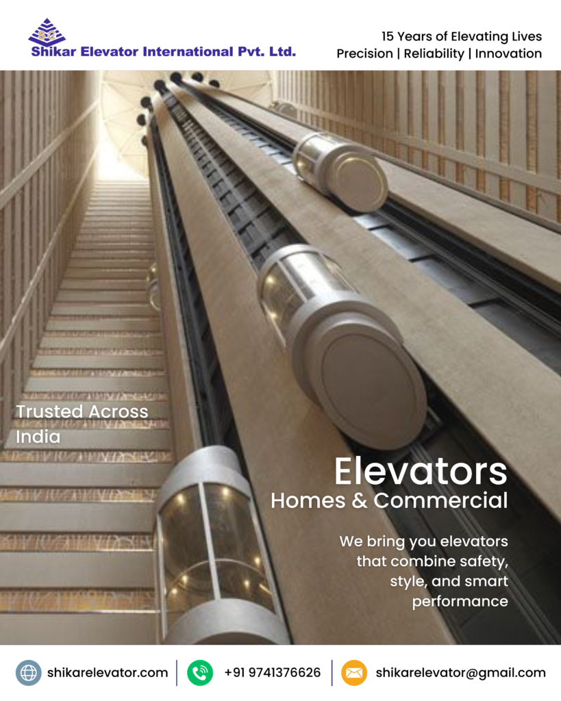 Best Elevator Company in Bangalore for Homes & Commercial Spaces - Shikar Elevators!