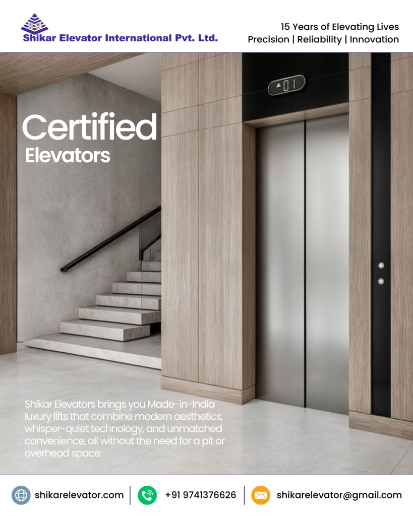 Best Home Elevators in Bangalore – Style, Safety & Zero Hassle in One Elegant LiftNo Pit. No ...