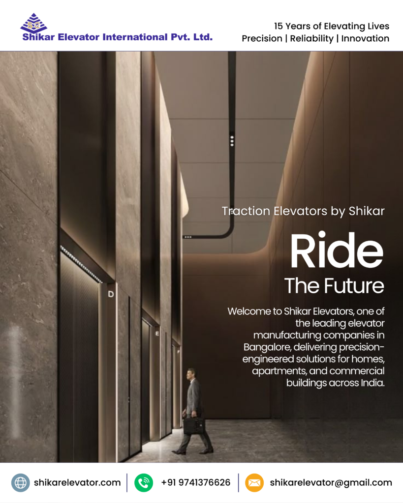 The Best Elevator Company in Bangalore for Homes & High-Rises